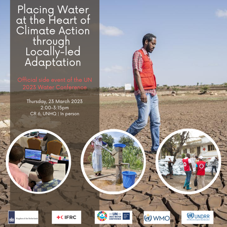 Placing Water at the Heart of Climate Action through Locally led Adaptation